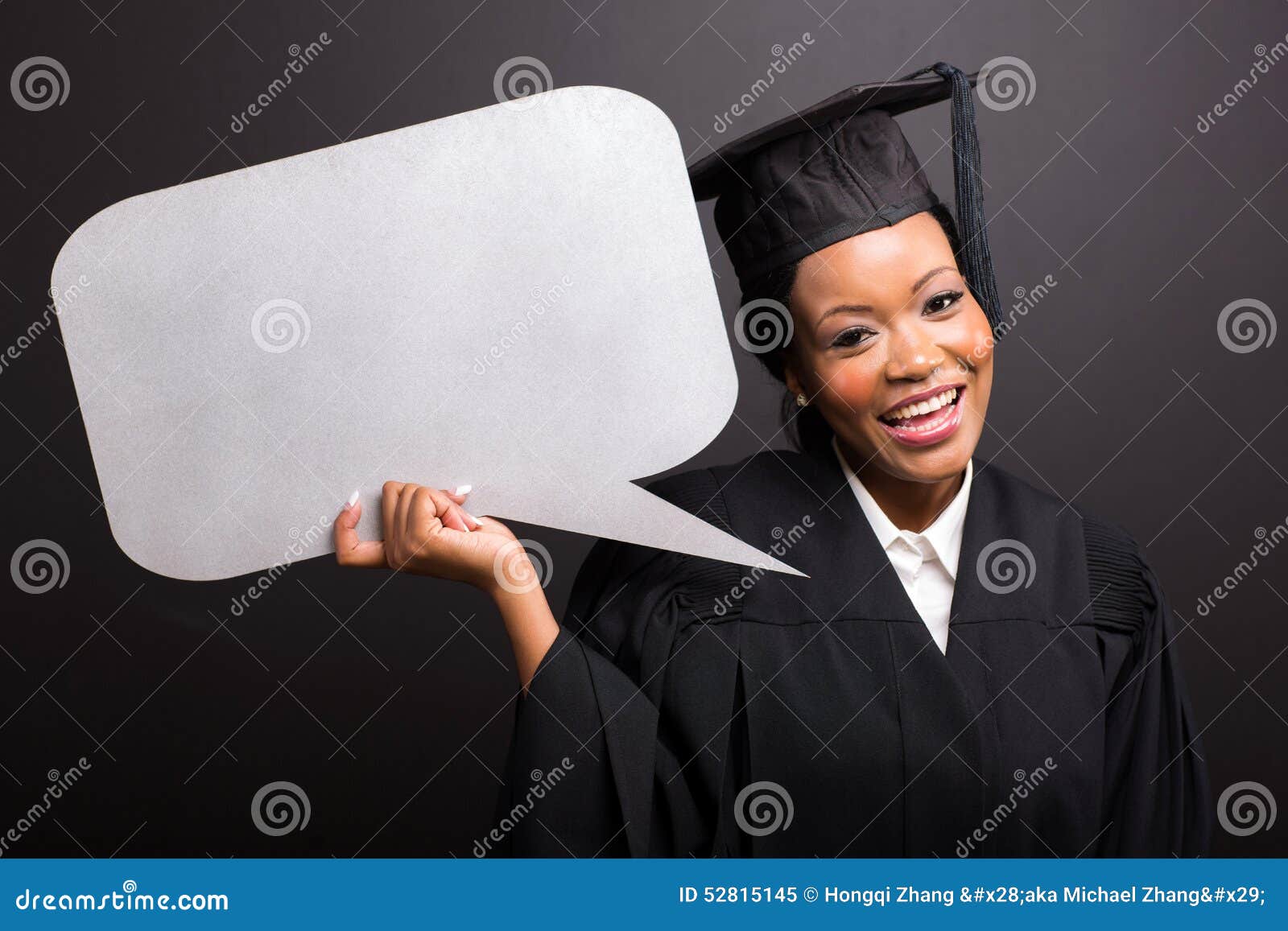 Graduate blank text bubble stock image. Image of achievement - 52815145