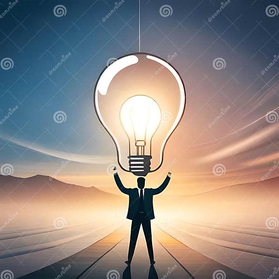 Graduate Certificate Program Concept Using a Light Bulb Stock ...