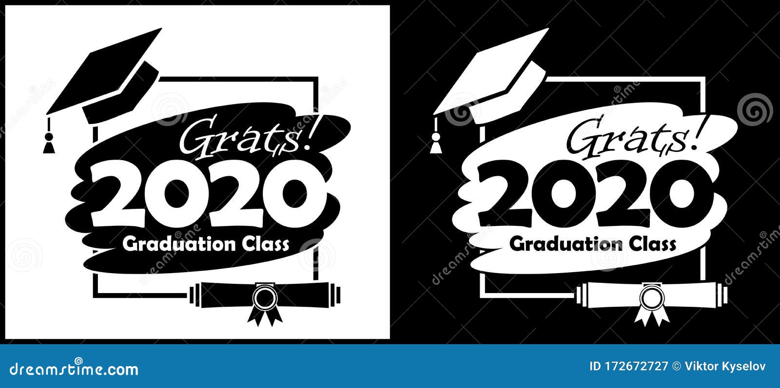 2020 graduate class2 stock vector. Illustration of generation - 172672727