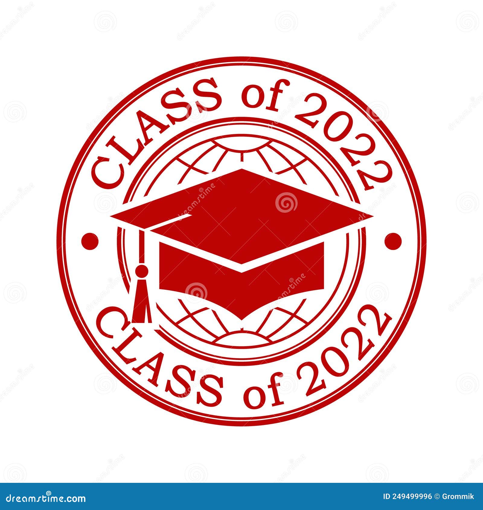 Graduate 2023. Class Of 2023. Lettering Logo Stamp. Graduate Design ...