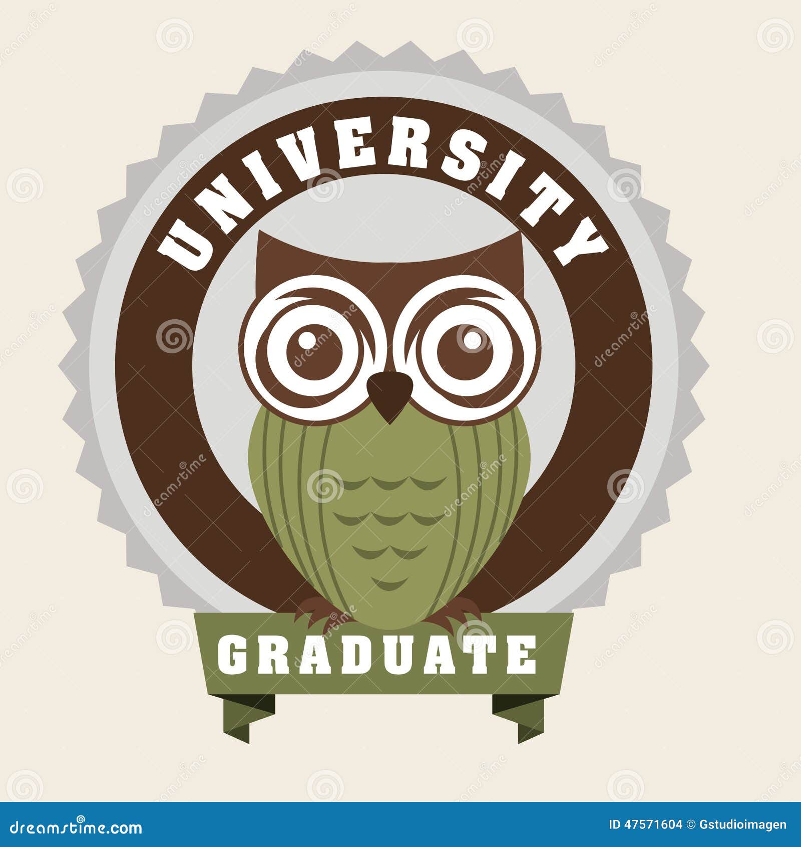 Graduate design stock vector. Illustration of isolated - 47571604