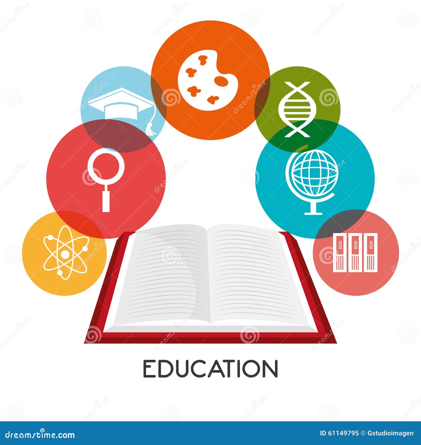 Graduate education design stock vector. Illustration of ceremony - 61149795