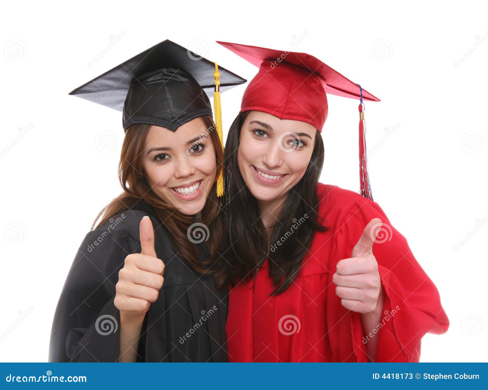 Graduate Women Friends stock image. Image of success, smile - 4418173