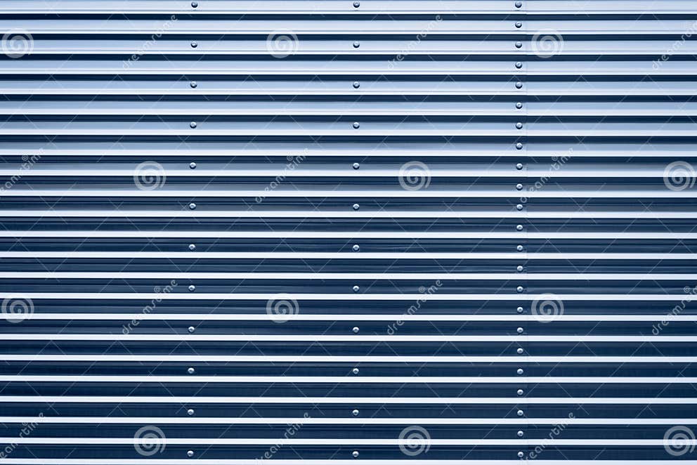 Graduated Blue Tinted Iron Surface Stock Photo - Image of building ...