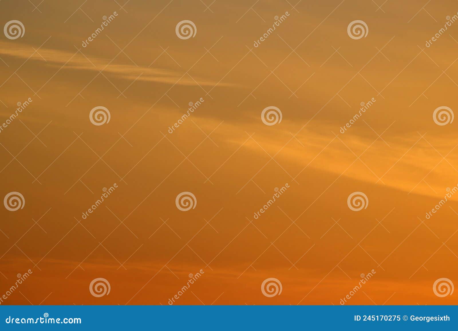Graduated Colors, Pastel Shades in Sky at Sunset Stock Image - Image of ...