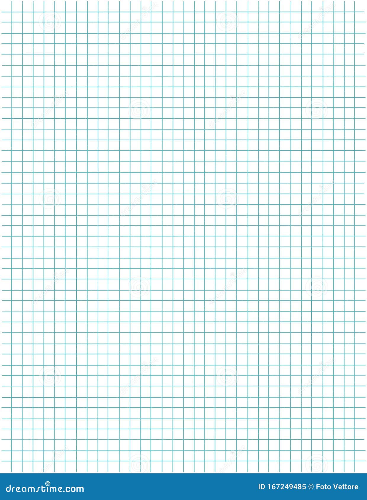 Graduated Notebook Sheet - Grid Sheet Background for Writing Stock ...
