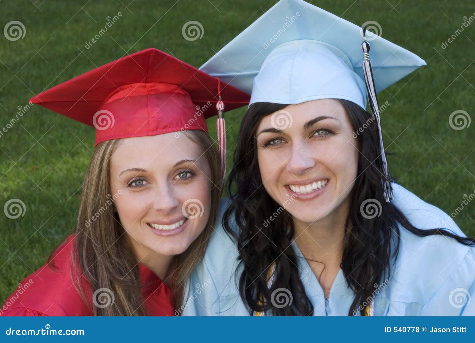 Graduates stock photo. Image of girls, graduation, girl - 540778