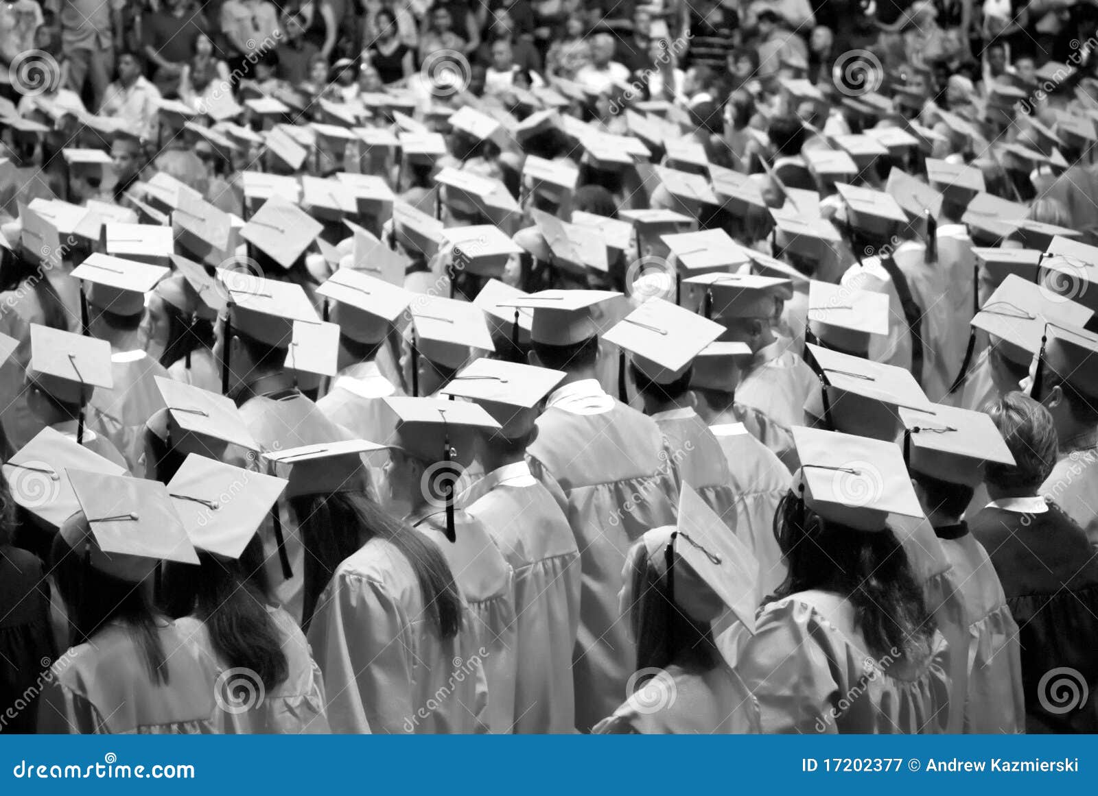 Graduates Black And White Editorial Photography - Image: 17202377