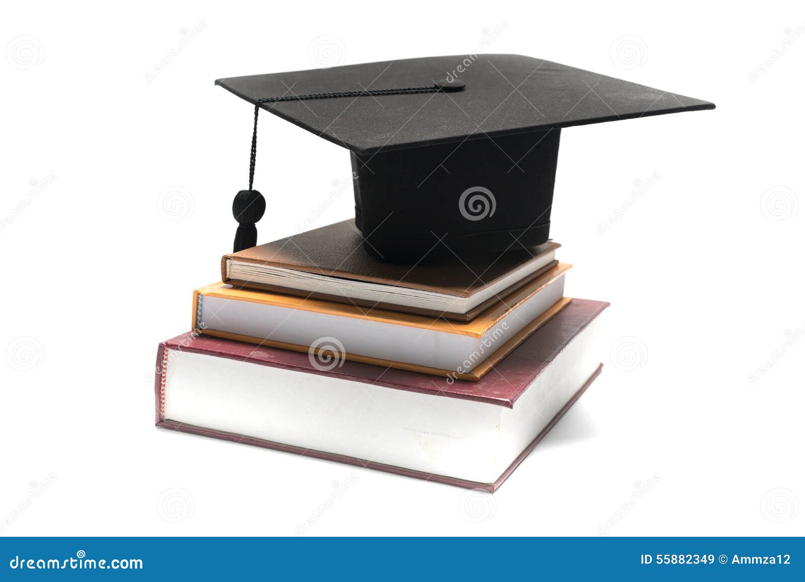 Graduatie GLB en boek stock afbeelding. Image of stad - 55882349