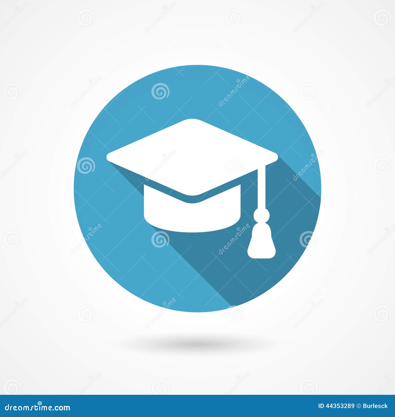 Graduatieglb pictogram vector illustratie. Illustration of academie ...