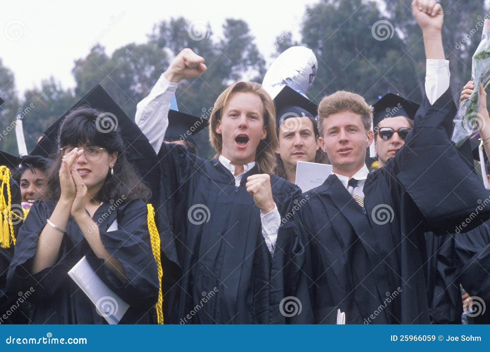 The Graduating Class of 2002 Celebrates Editorial Stock Image - Image ...