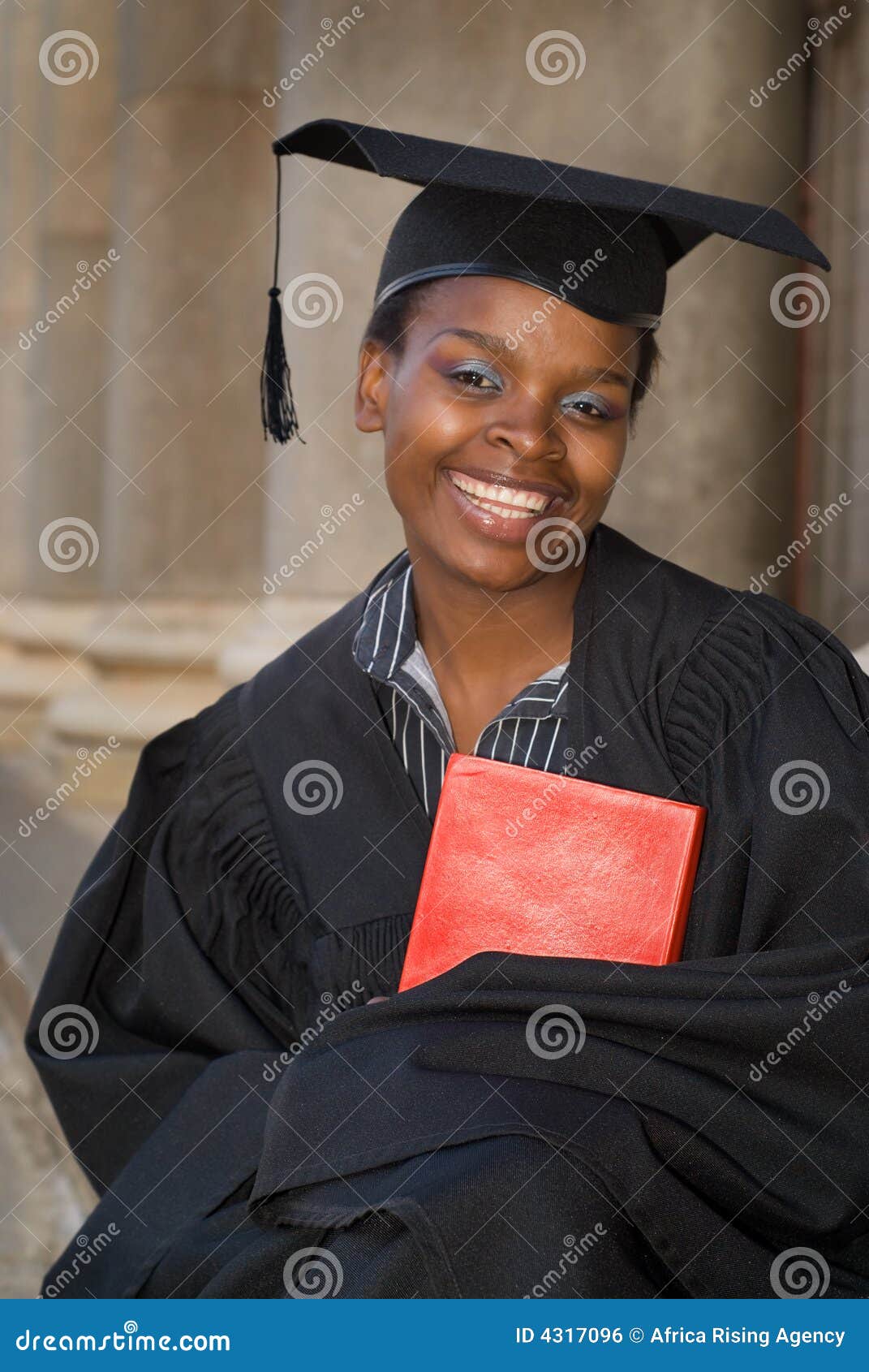 Graduating college student stock photo. Image of academic - 4317096