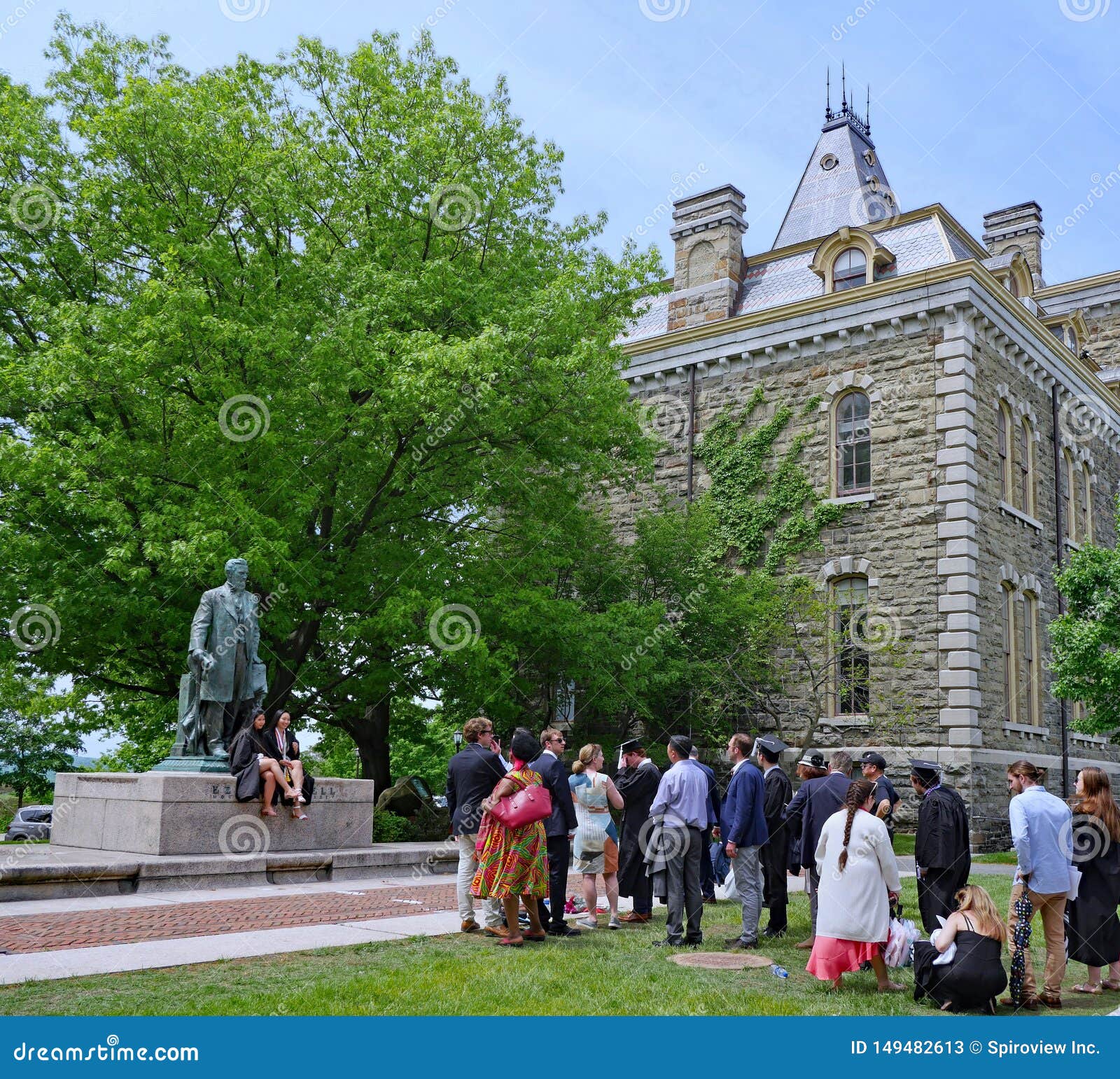 Graduating Students at Cornell University Editorial Stock Photo - Image ...