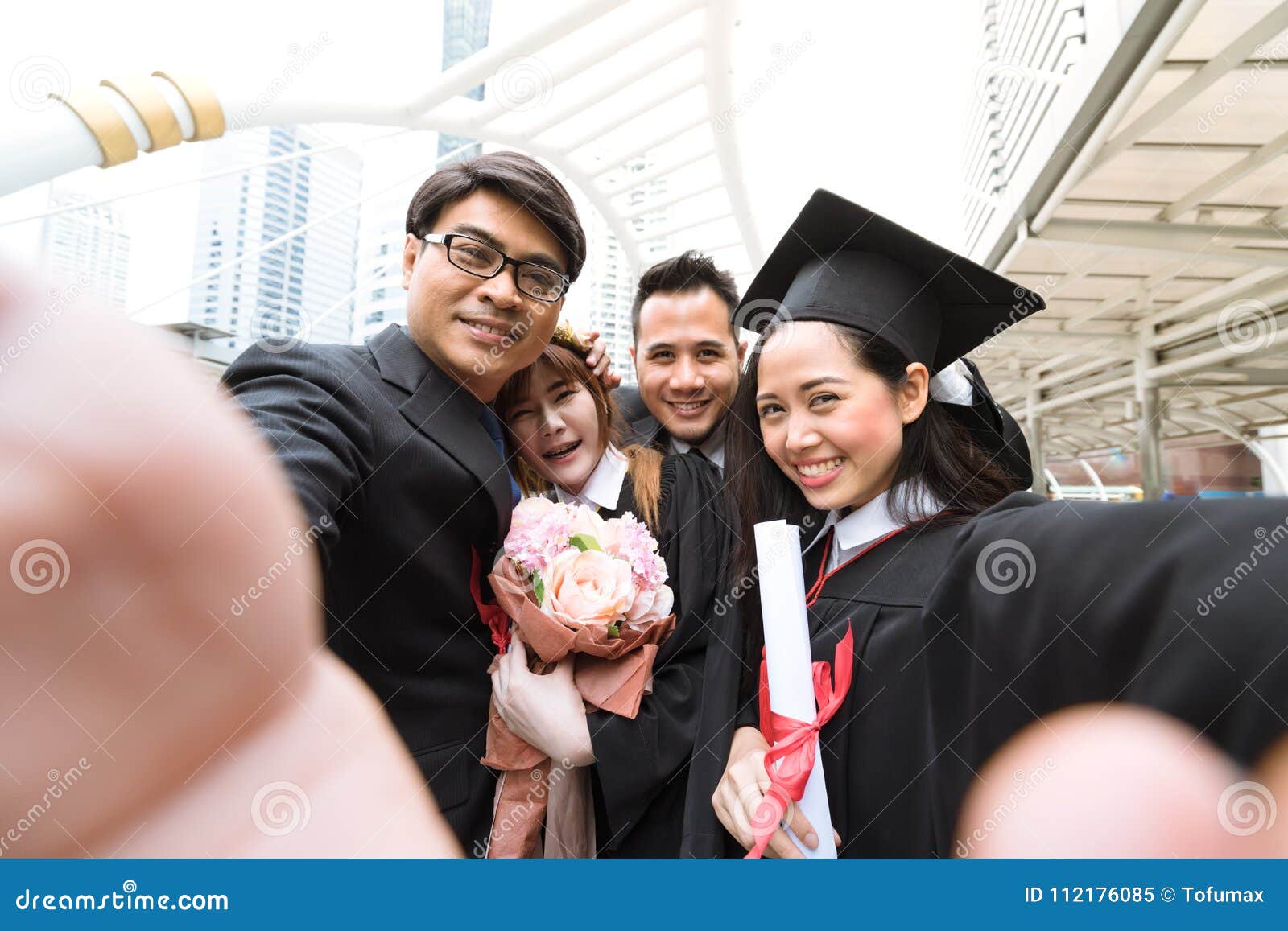 Group of graduate students stock image. Image of teenager - 112176085