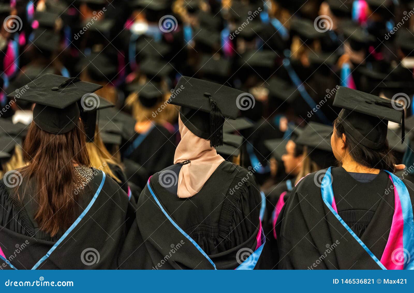 Graduating Students at University Ceremony Editorial Photo - Image of ...