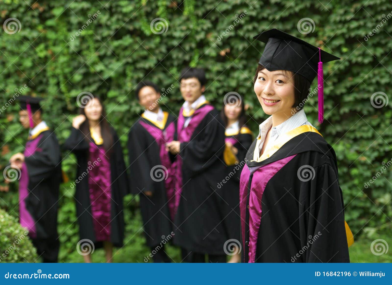Graduation stock photo. Image of team, graduation, people - 16842196