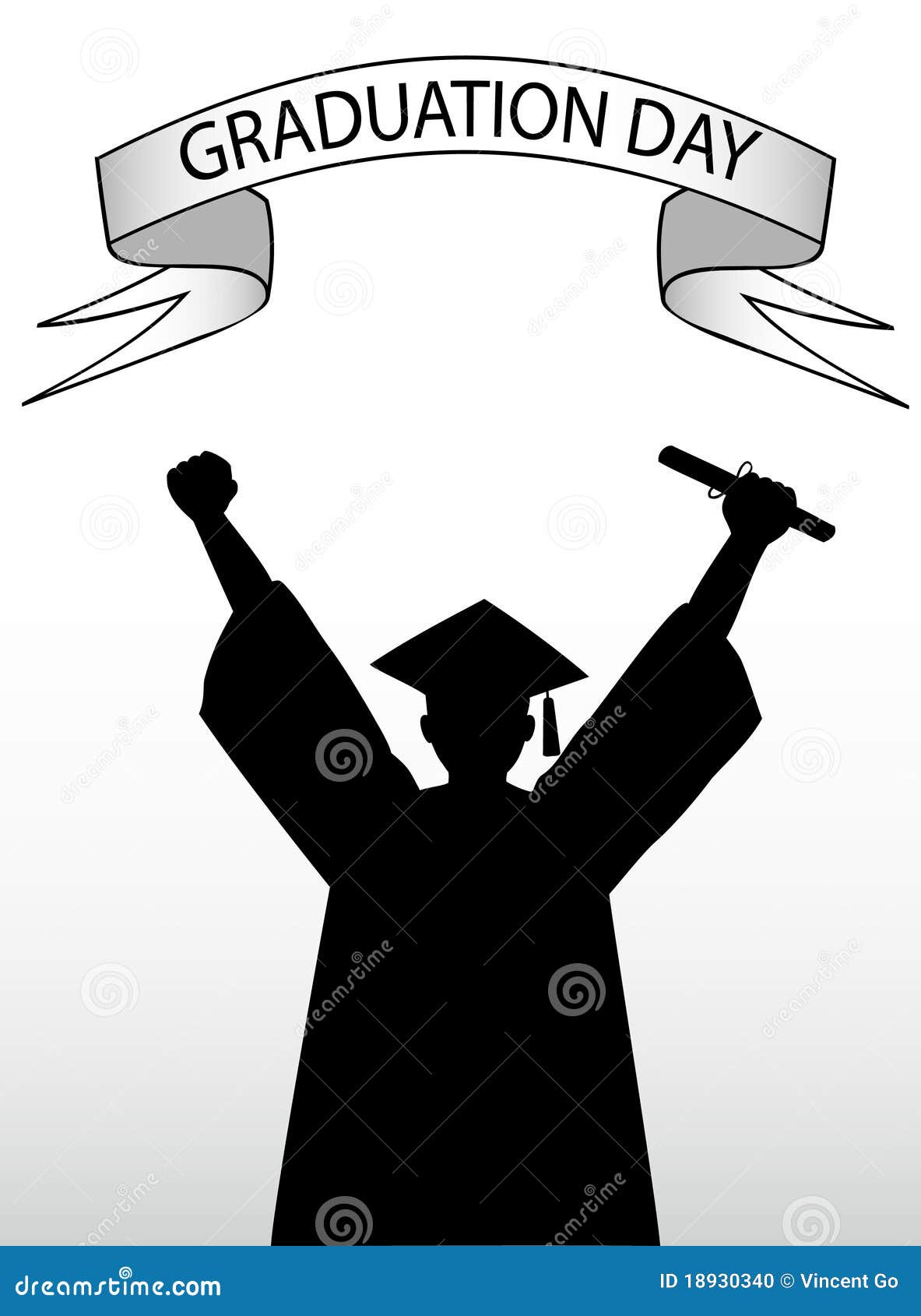 Graduation stock vector. Illustration of education, board - 18930340