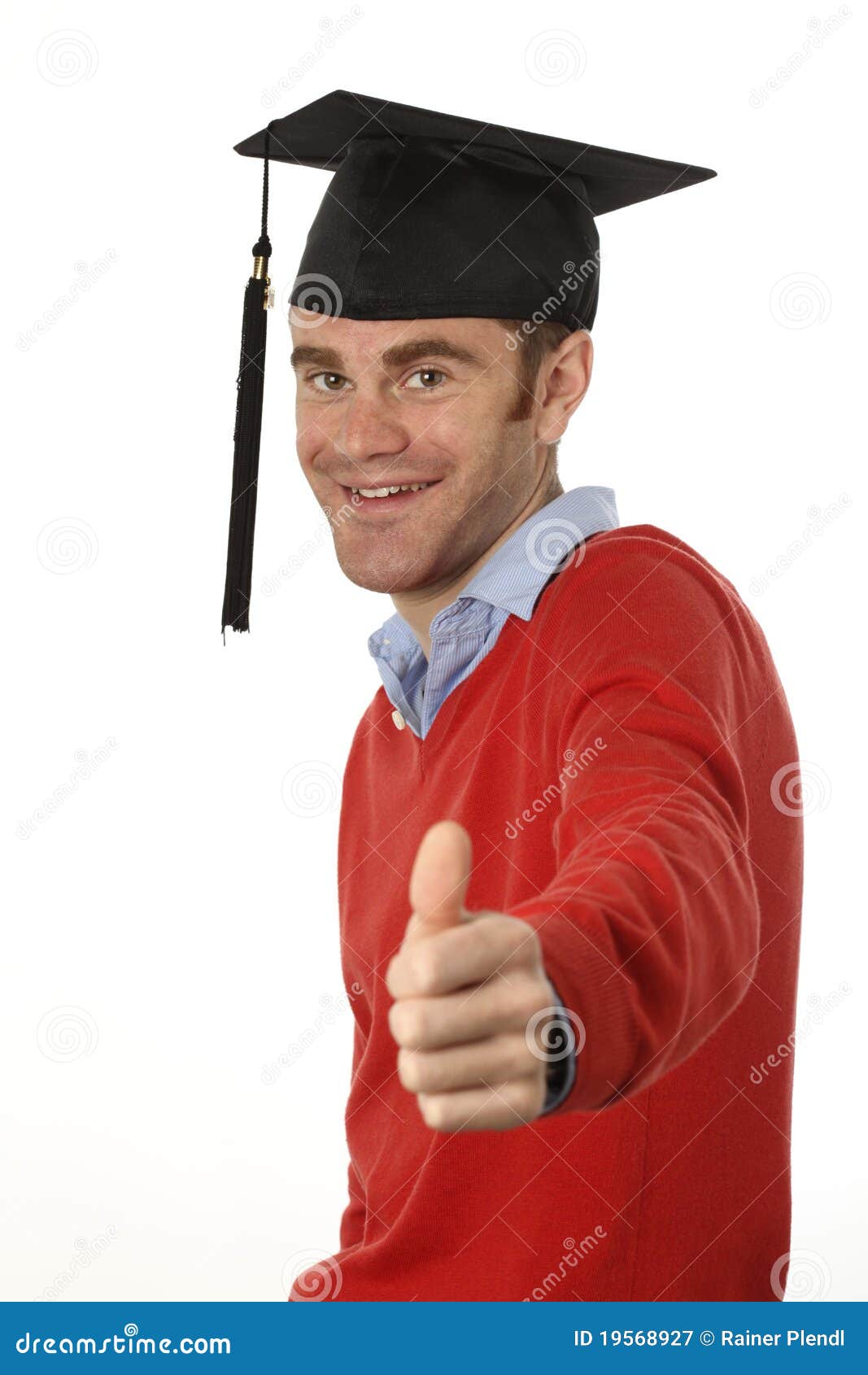 Graduation image stock. Image du cérémonieux, pente, fête - 19568927