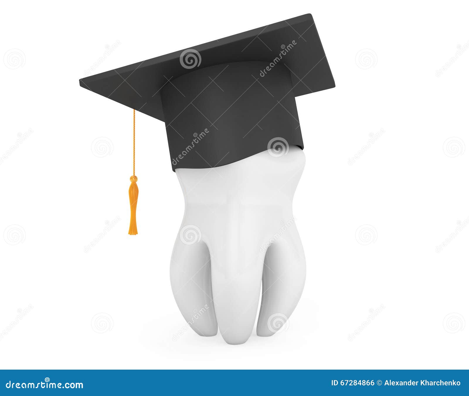 Graduation Cap Tooth Royalty-Free Stock Photo | CartoonDealer.com #17590269