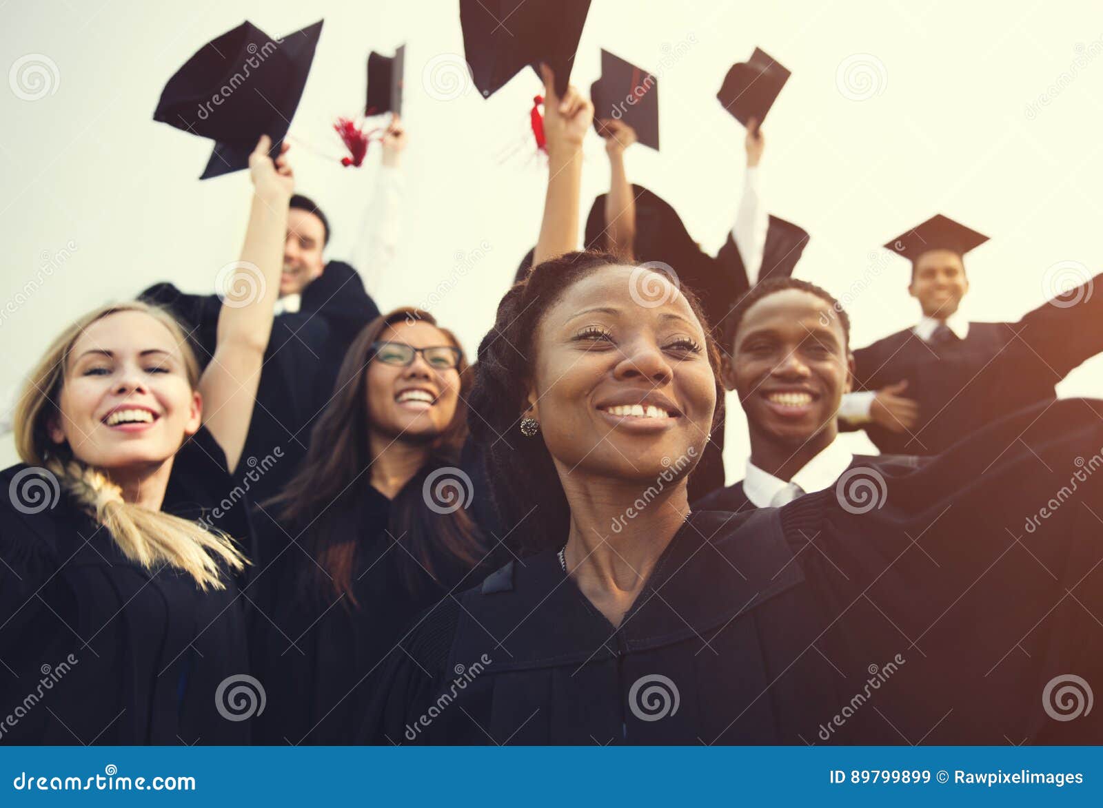 Graduation Achievement Student School College Concept Stock Image ...