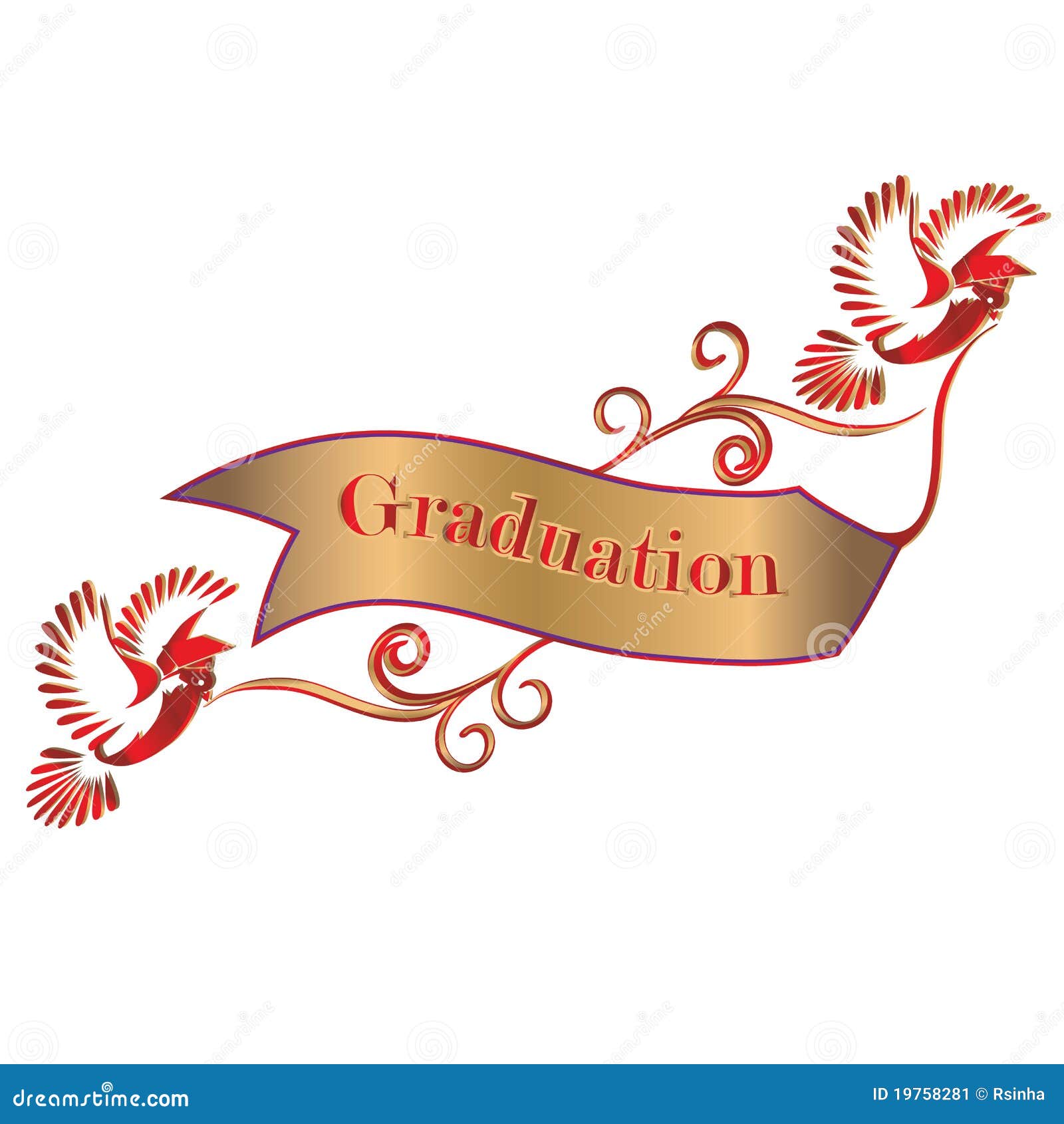 Alumni Banner With Golden Background Royalty-Free Stock Photography ...