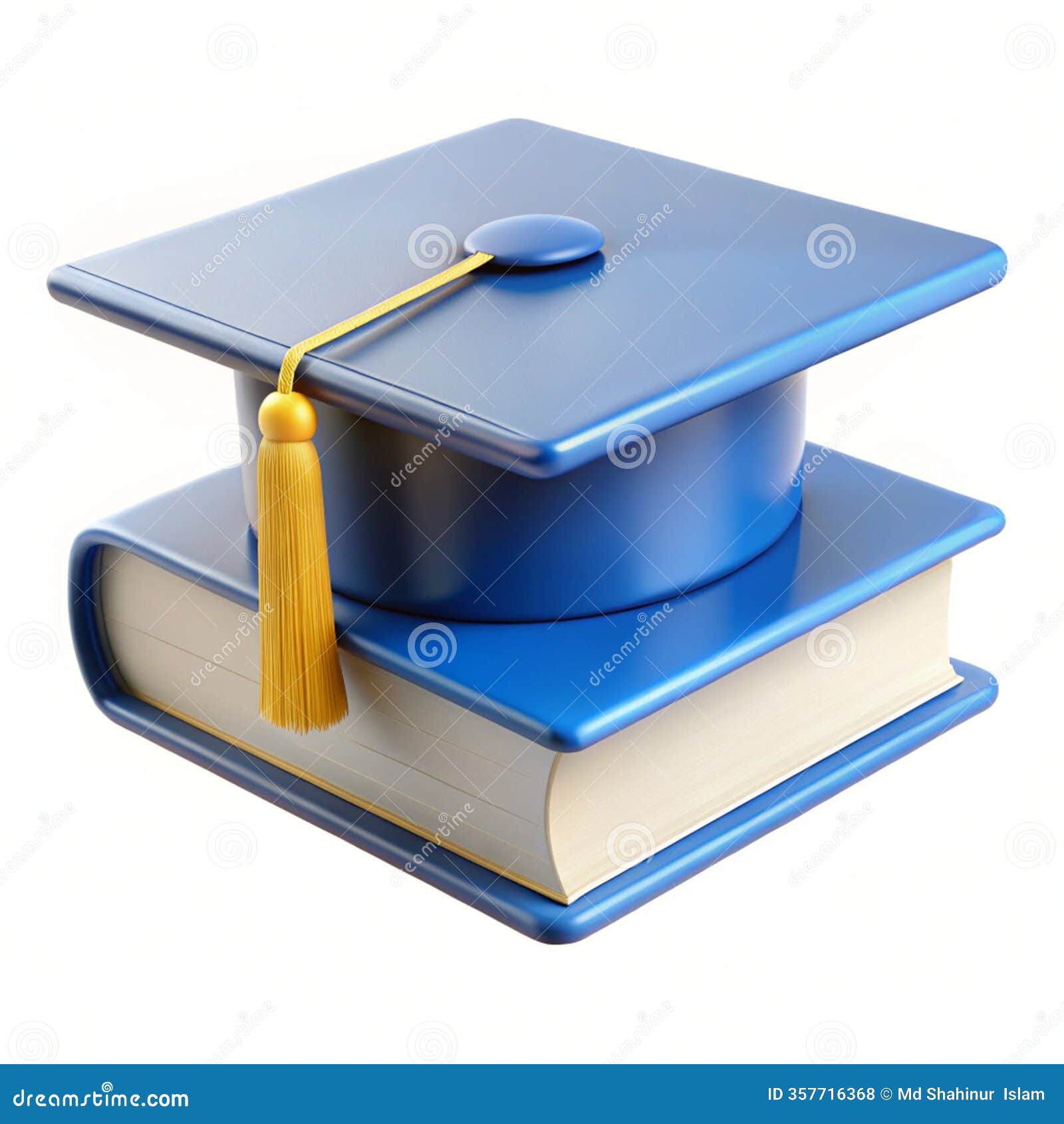 Man With Graduation Cap And Book Cartoon Vector | CartoonDealer.com ...