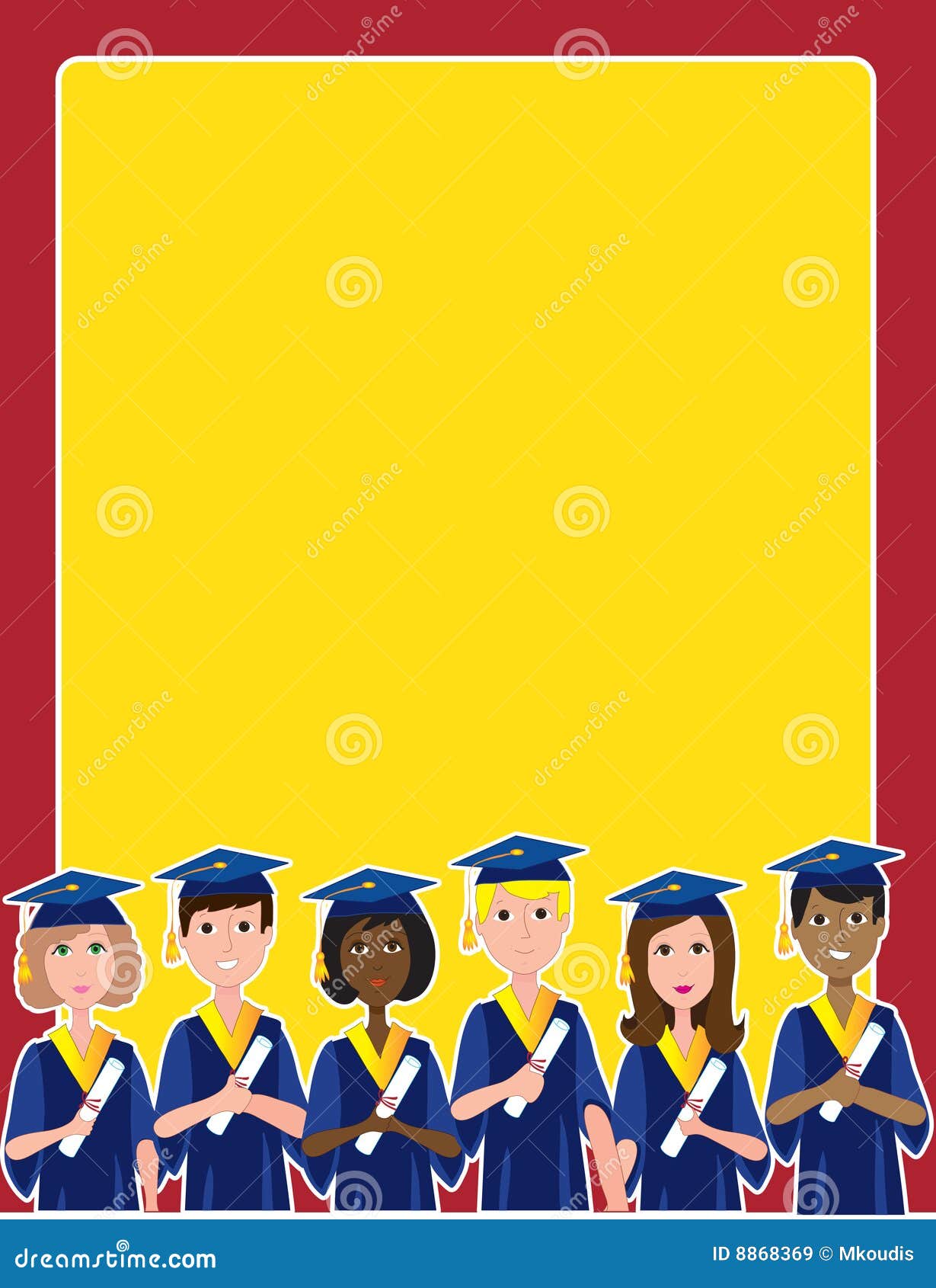 Graduation Borders Clip Art