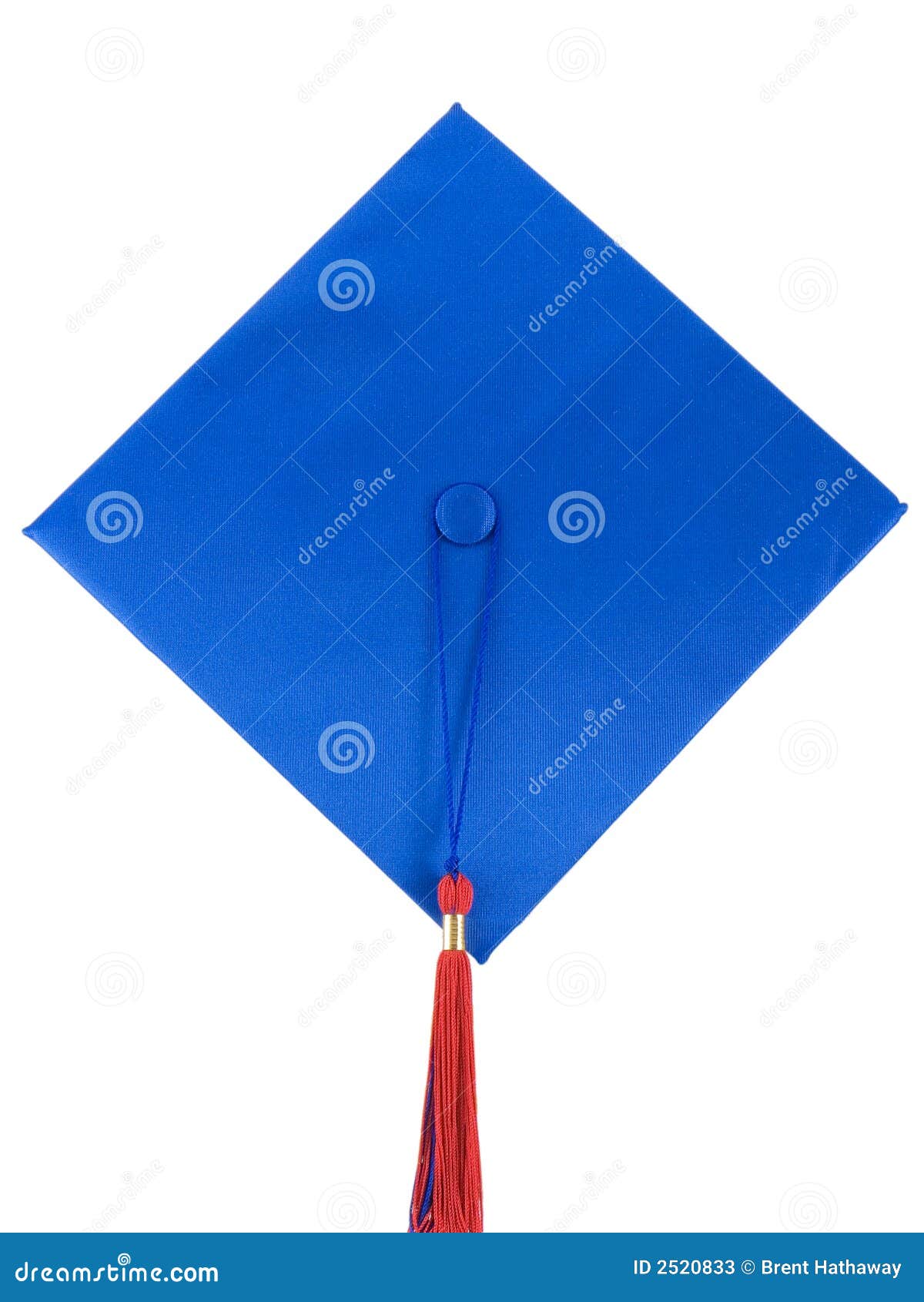 Graduation Cap stock image. Image of blue, educated, achievement - 2520833