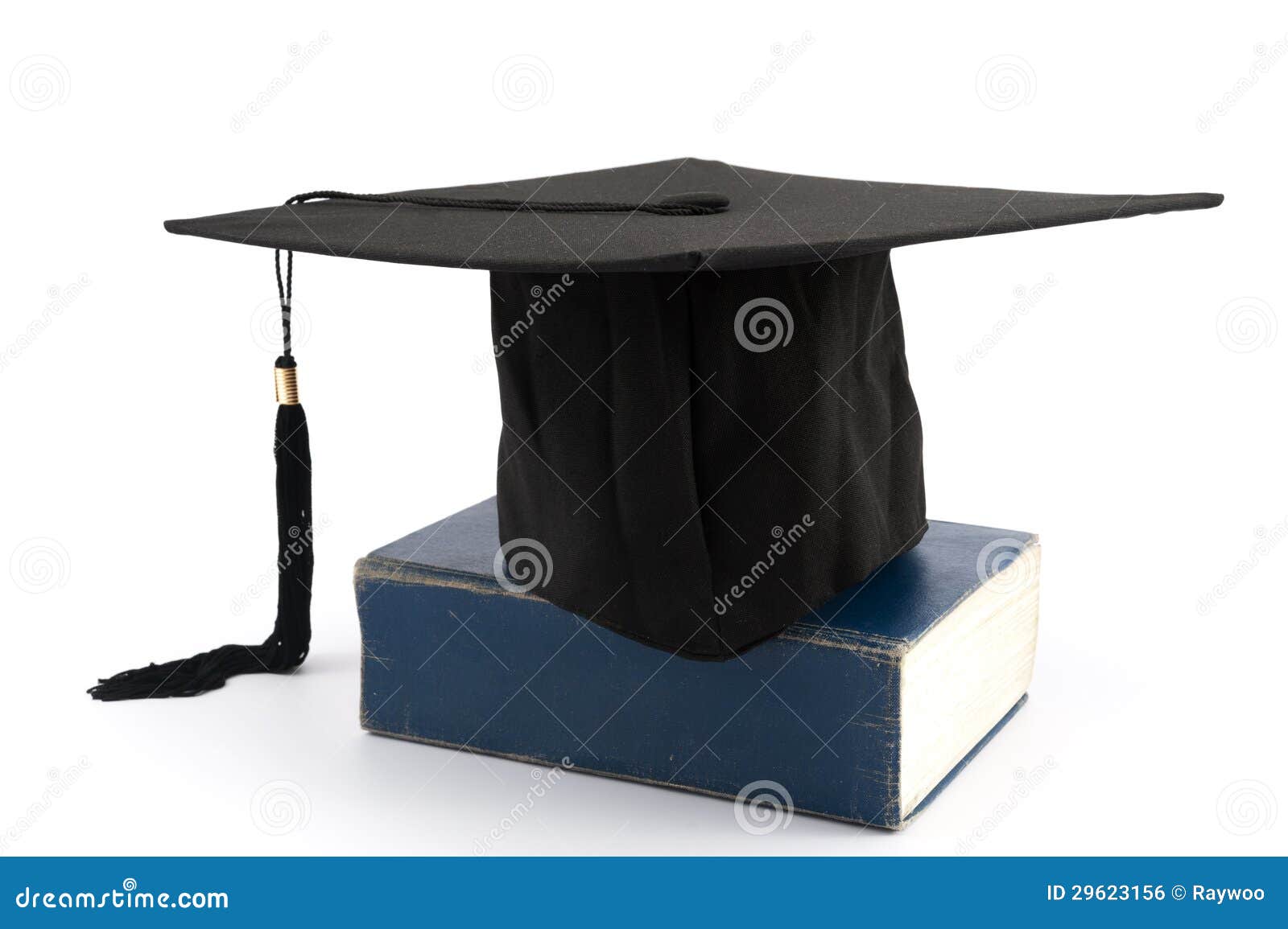 Graduation cap stock photo. Image of white, objects, tassel - 29623156