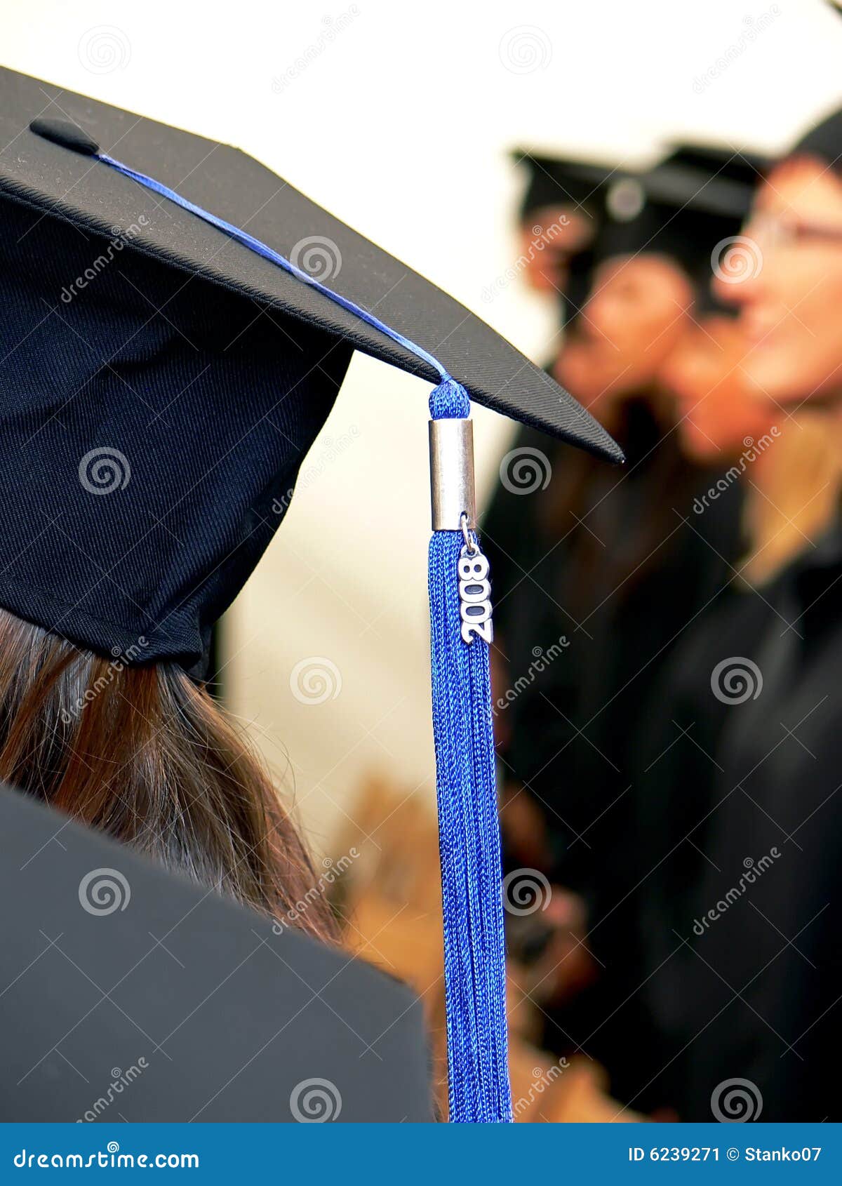 Graduation cap stock image. Image of degree, angle, finale - 6239271