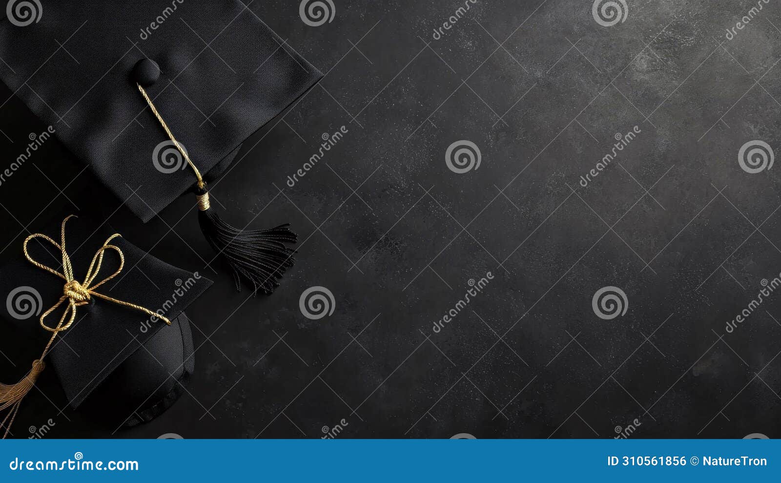 Graduation Cap on a Board Cap Graduation Cap and Diploma Stock ...