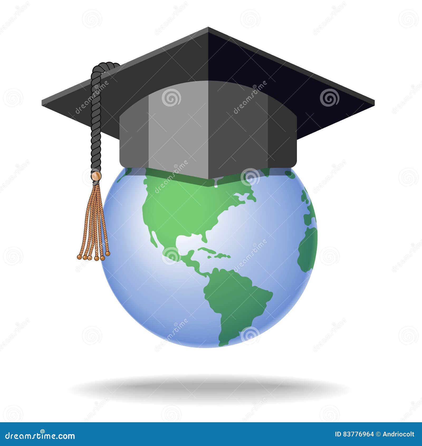 Graduation Earth Mascot Wearing Graduation Cap, Earth Character, Earth ...