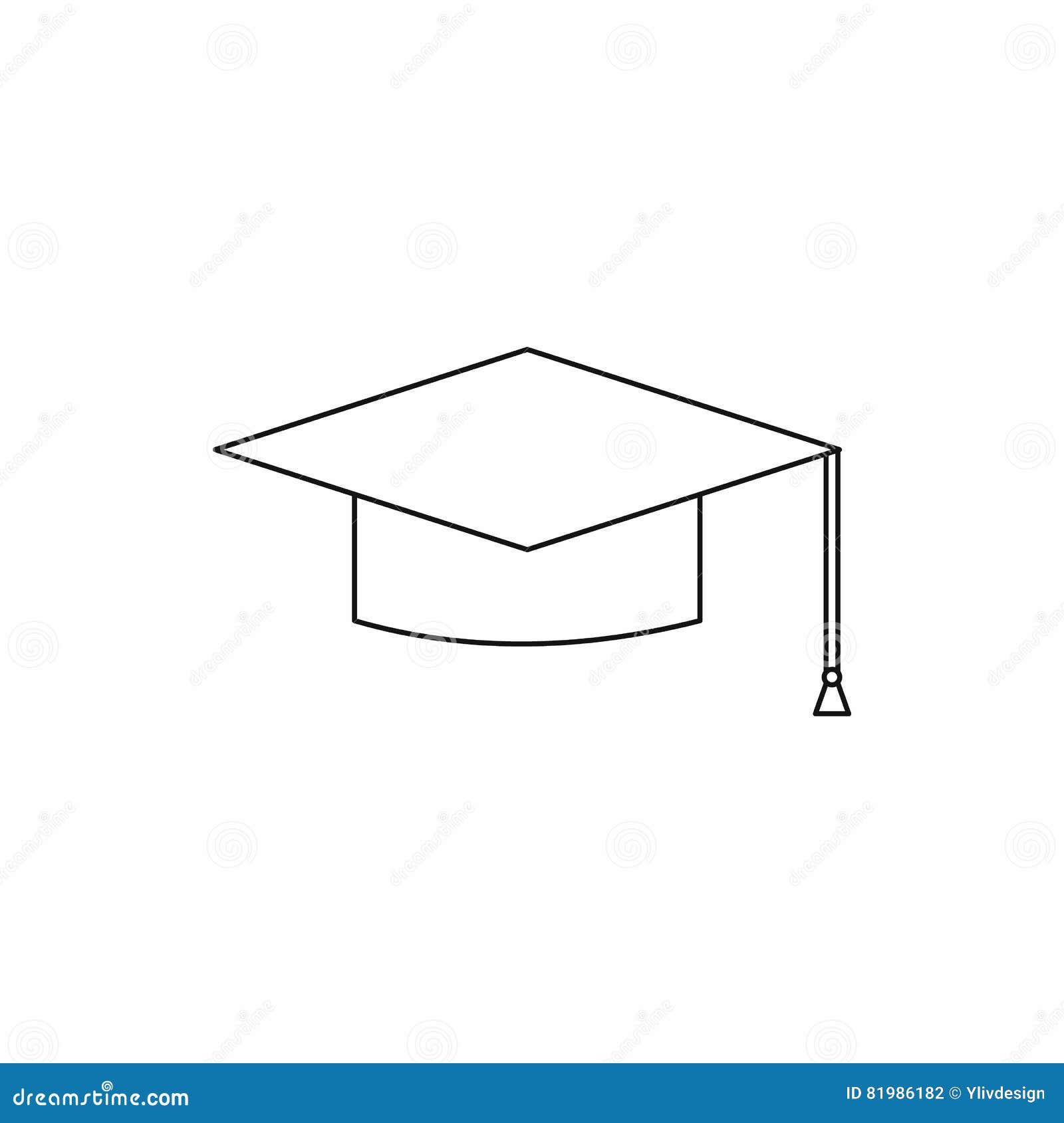 Commencement Outline Stock Illustrations – 344 Commencement Outline ...