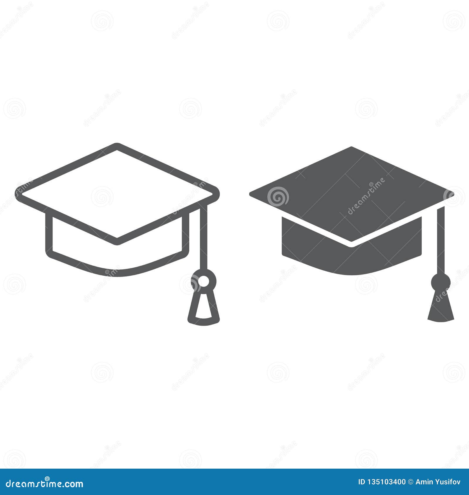 Vector Graduation Cap Infographic, Education Diagram, Knowledge Chart ...