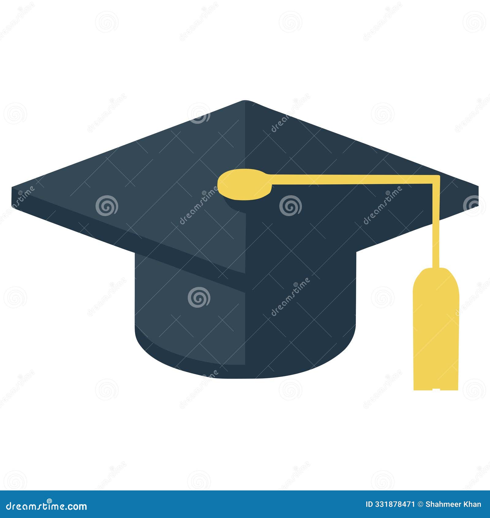 Graduation Cap Mortarboard Vector Icon Versatile Design for Academic ...