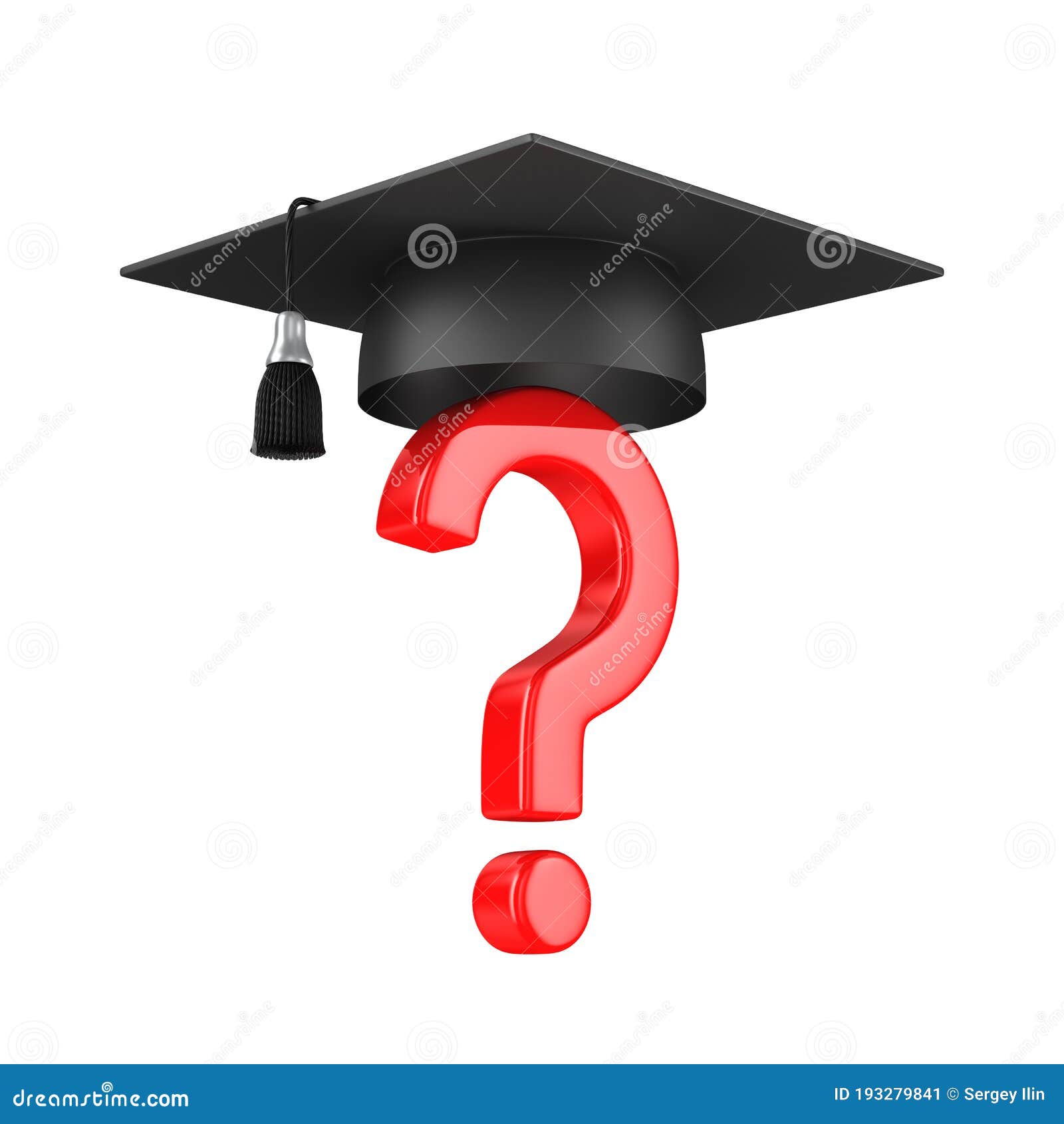 Professor With Question Mark Symbol Stock Image | CartoonDealer.com ...