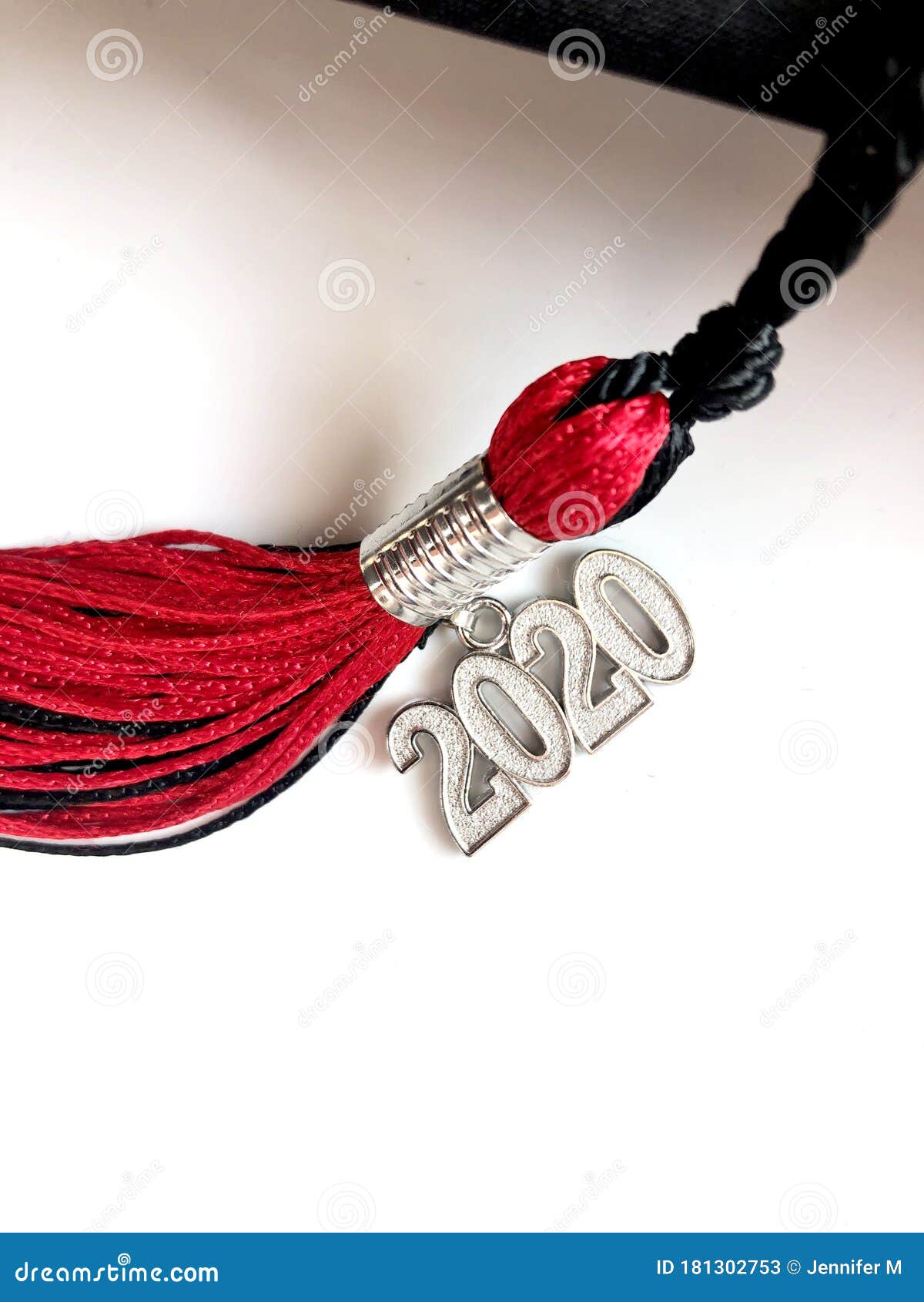 2020 Graduation Cap and Tassel Stock Image - Image of black, education ...