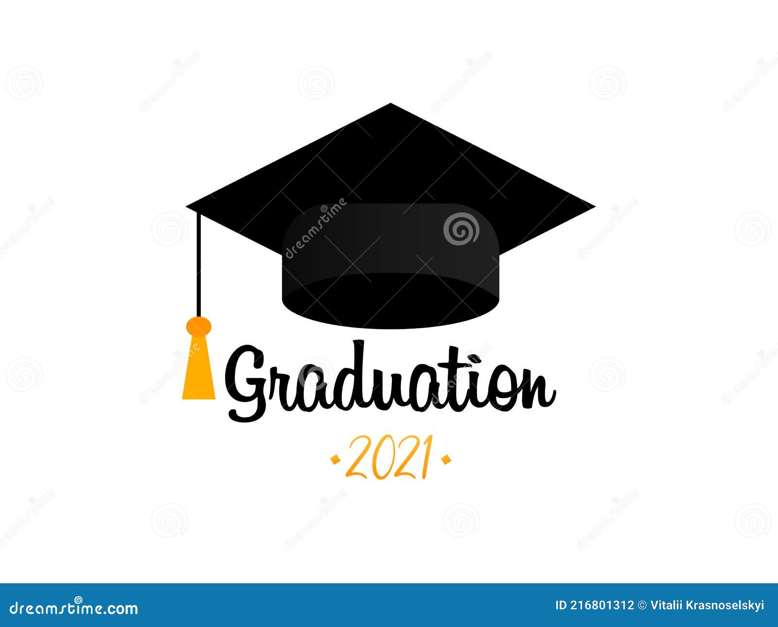 Graduation 2021. Graduation Cap. Template Design Elements. Graduation ...