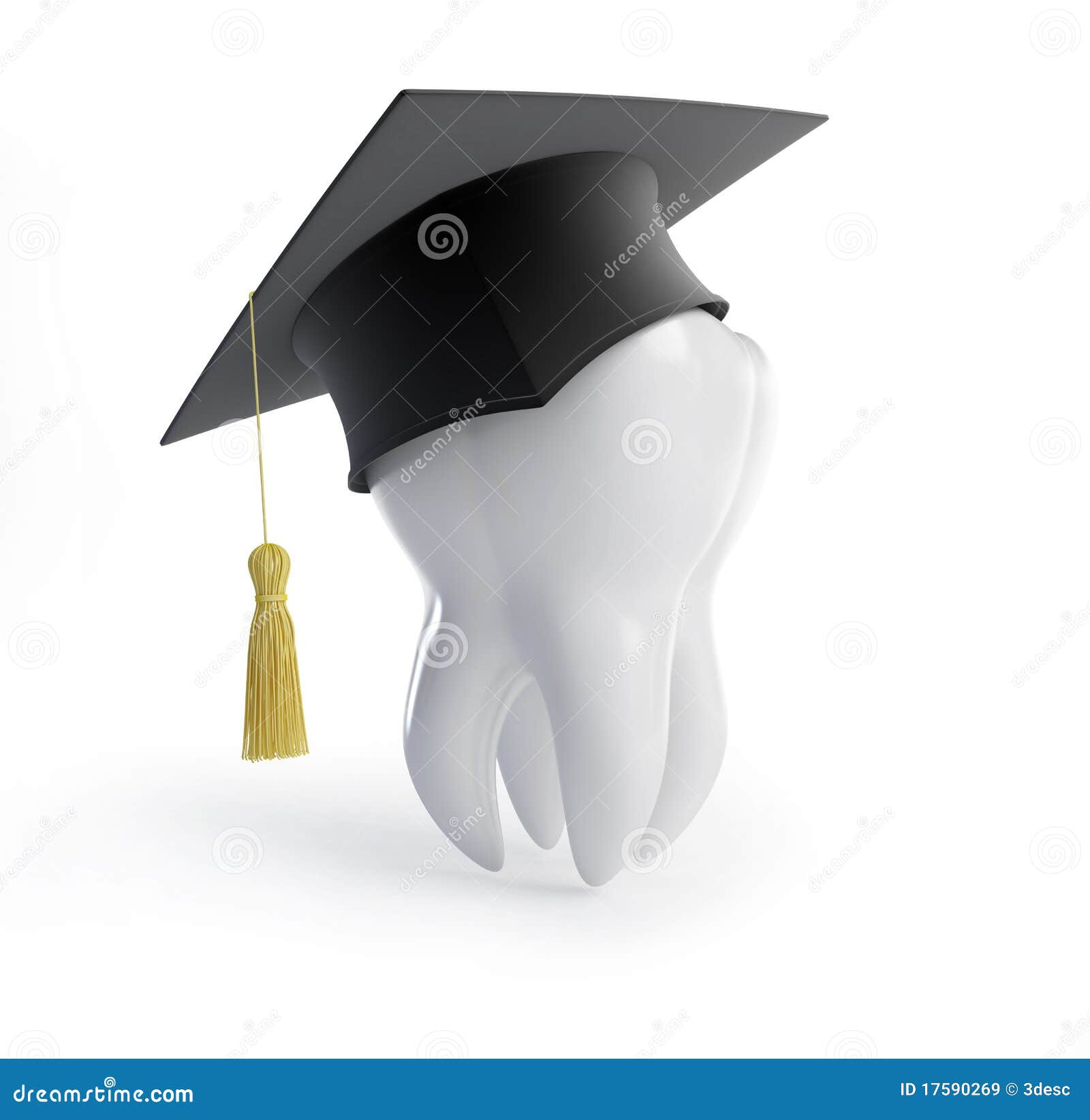 Graduation Cap Tooth Royalty-Free Stock Photo | CartoonDealer.com #17590269