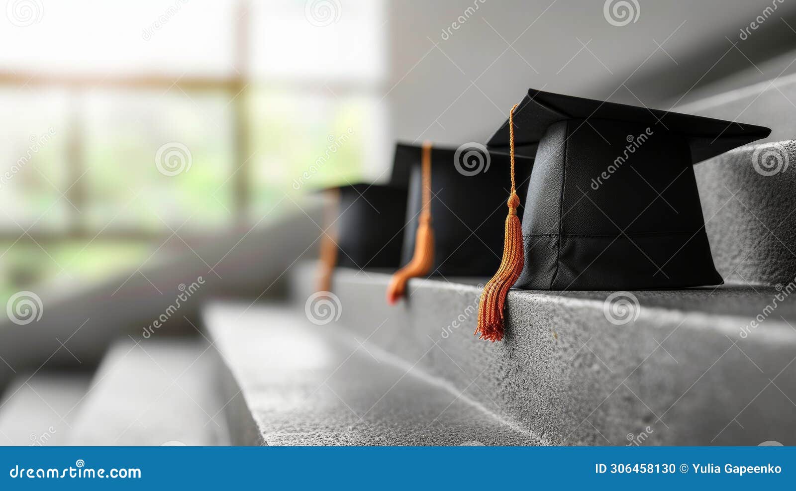Graduation Caps and Ascending Steps Represent the Pursuit of Higher ...