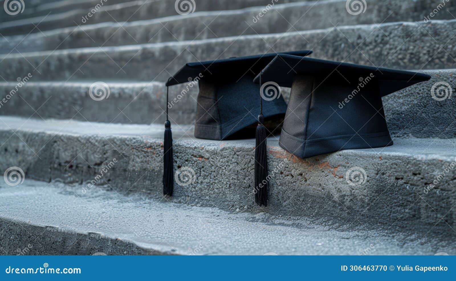 Graduation Caps and Ascending Steps Represent the Pursuit of Higher ...