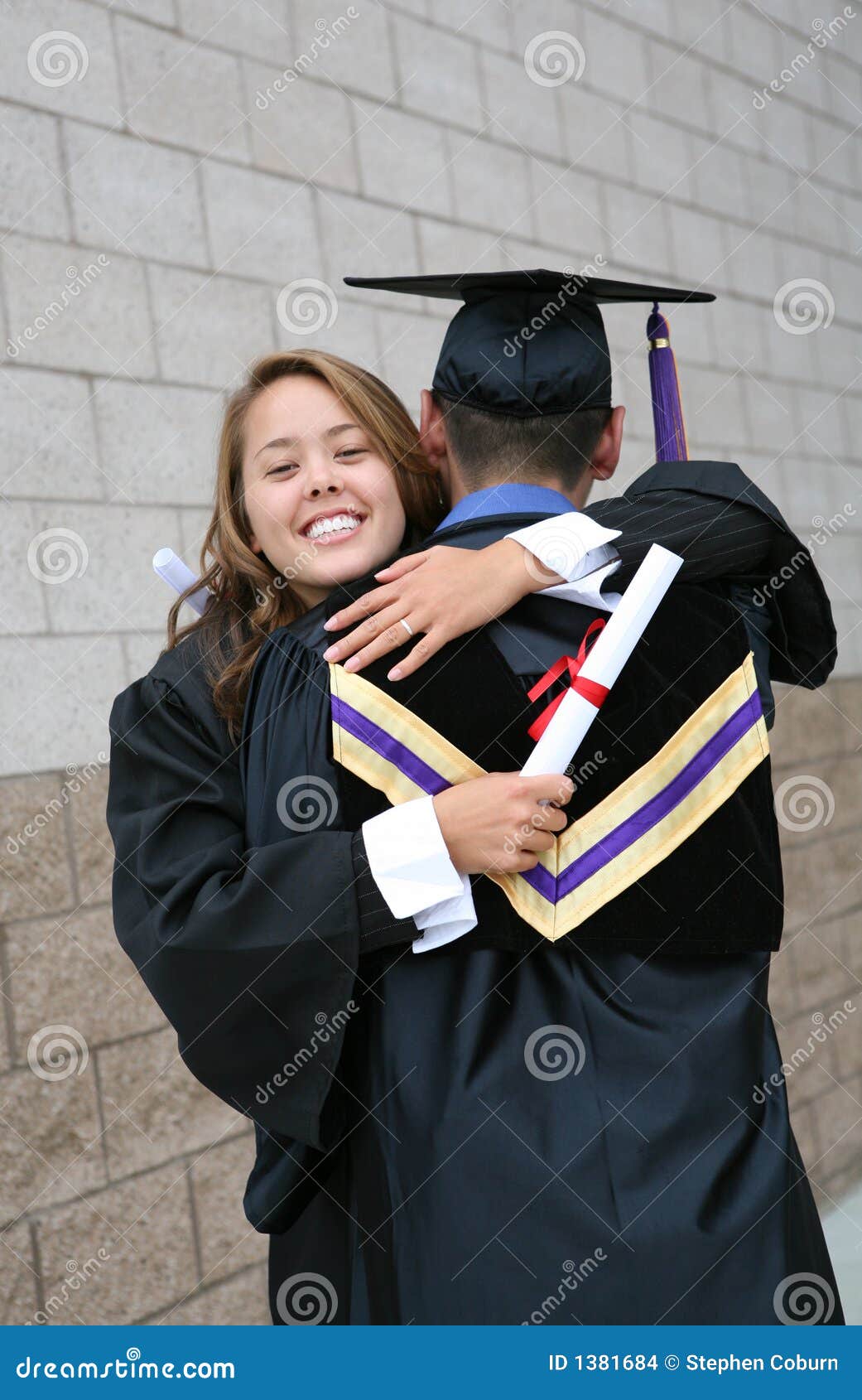 Graduation Celebration stock photo. Image of cute, graduate - 1381684