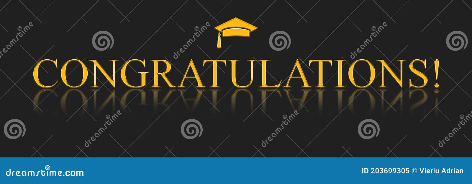 Congratulations Students And Big Books Vector Illustration ...