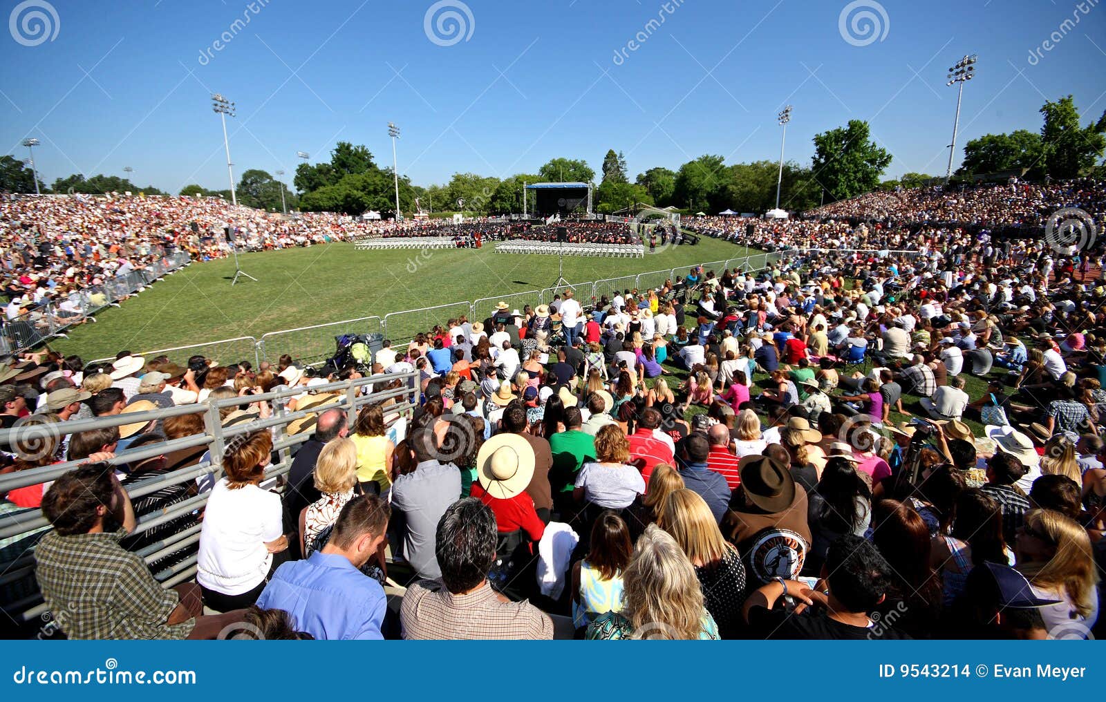 Graduation Ceremony, Chico State Editorial Stock Image - Image of ...