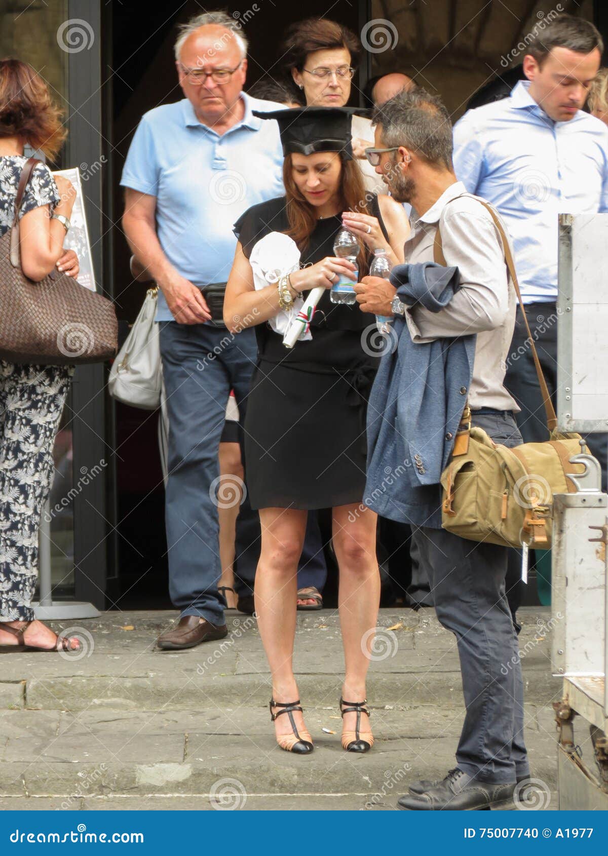 Graduation Ceremony in Florence Editorial Image - Image of fashionable ...