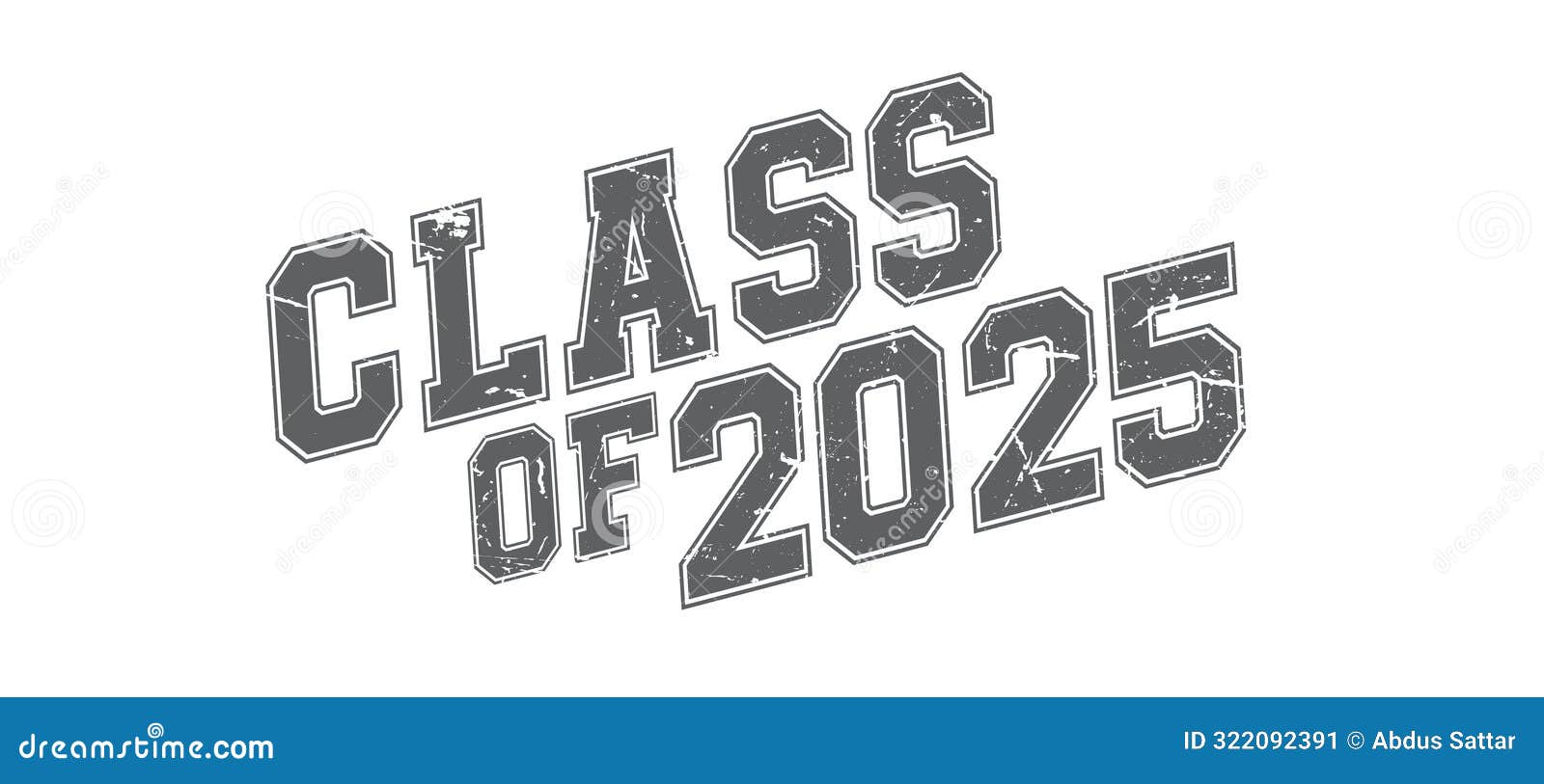 Graduation Class of 2025 Greeting Card Vector Design Congratulations ...