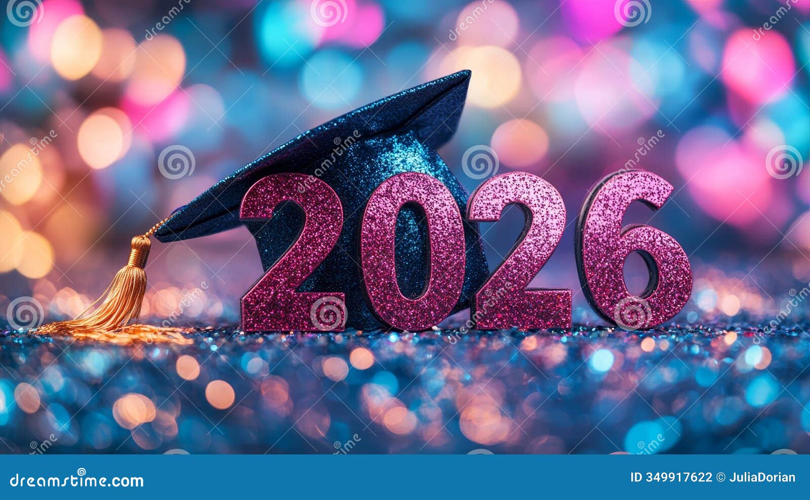 Class Of 2026 Graduation Emblem Illustration | CartoonDealer.com #251958216