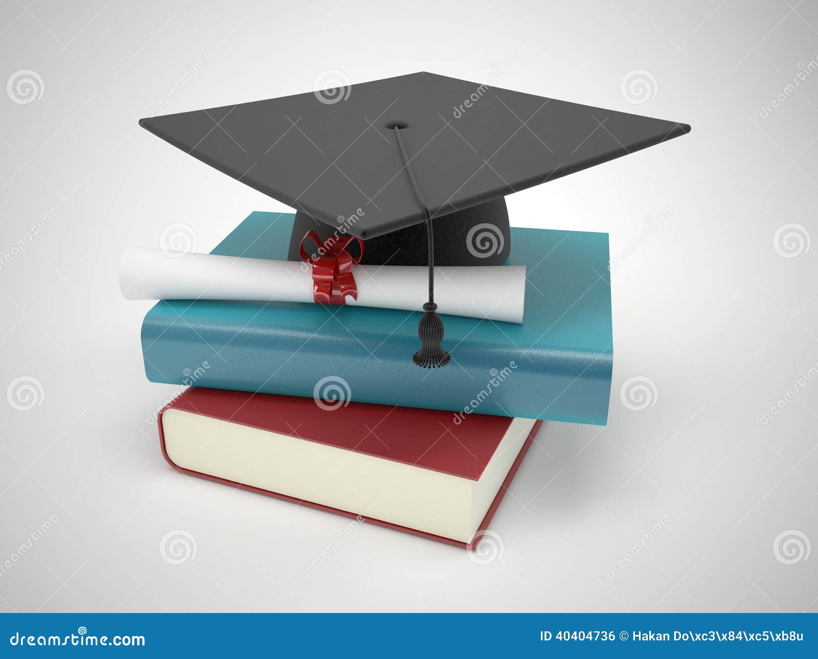 Graduation Concept Brick Background Royalty-Free Stock Photography ...