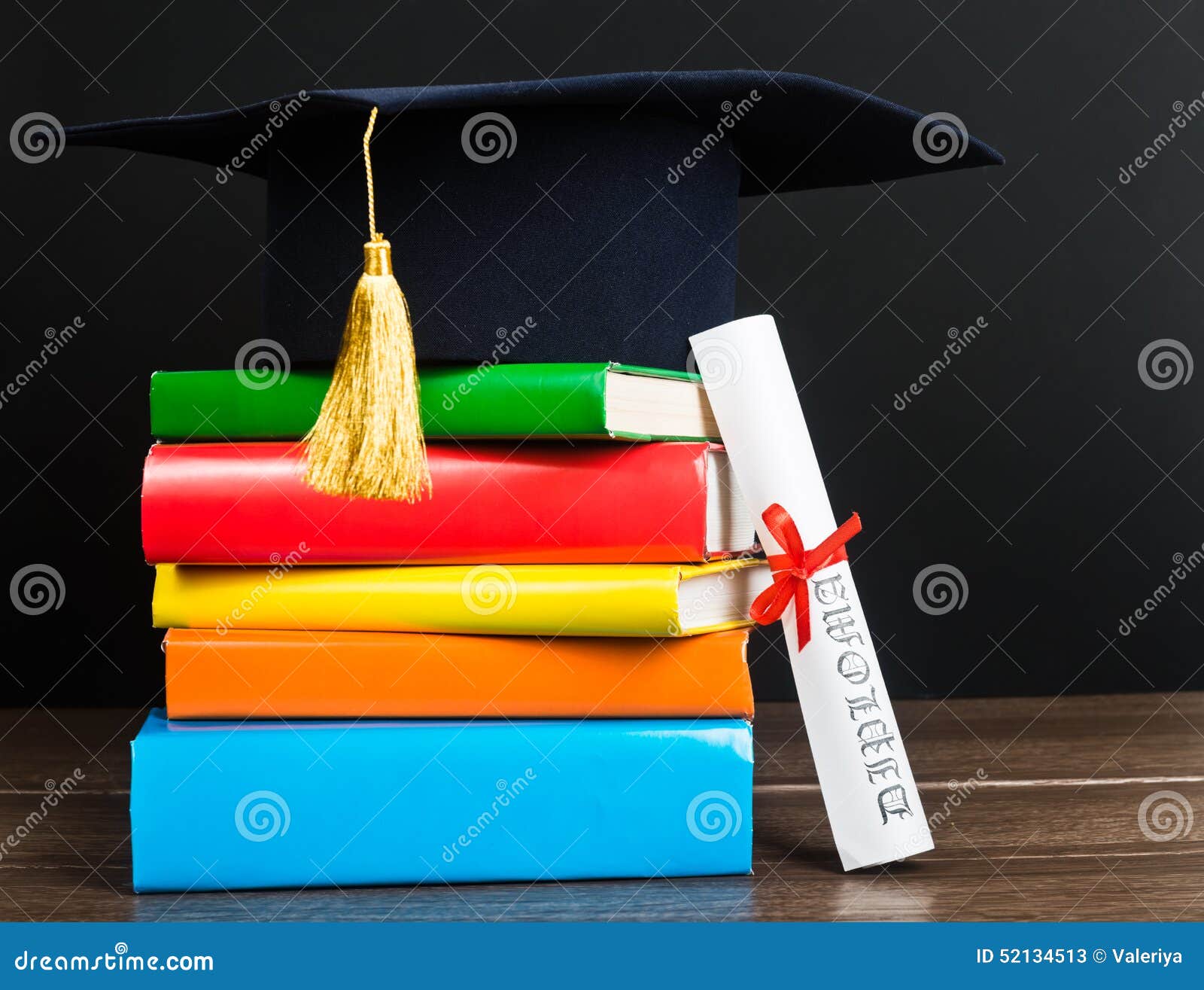 Graduation concept stock image. Image of copyspace, schooling - 52134513