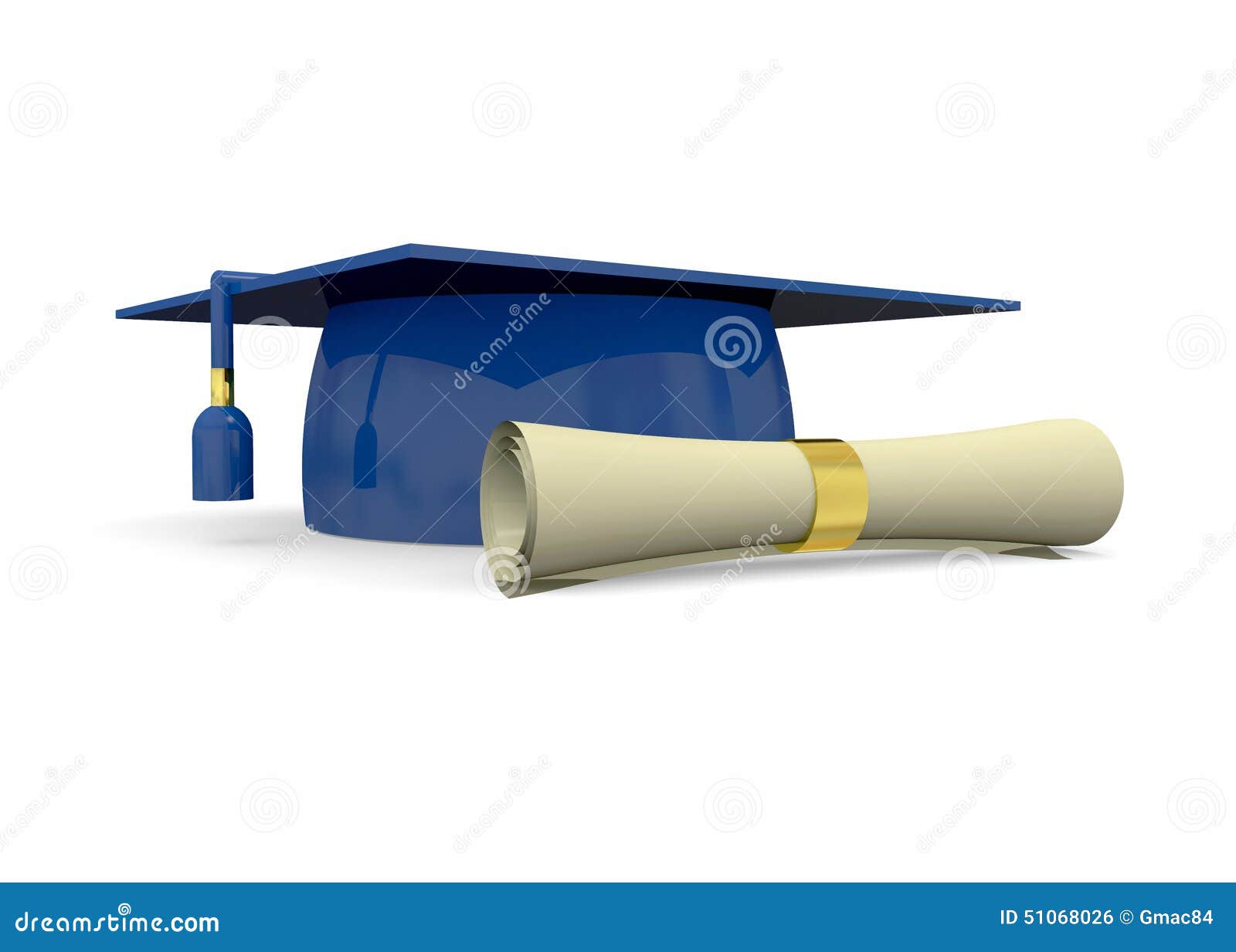 Graduation Cup - 3D stock illustration. Illustration of knowledge ...